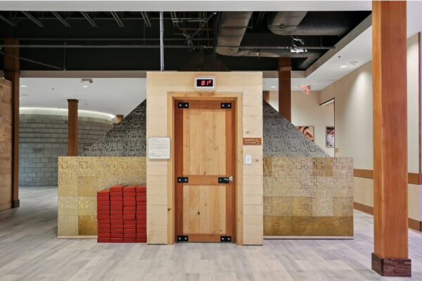 Gold Pyramid Sauna | Mystical Heat Therapy - Spa World Houston